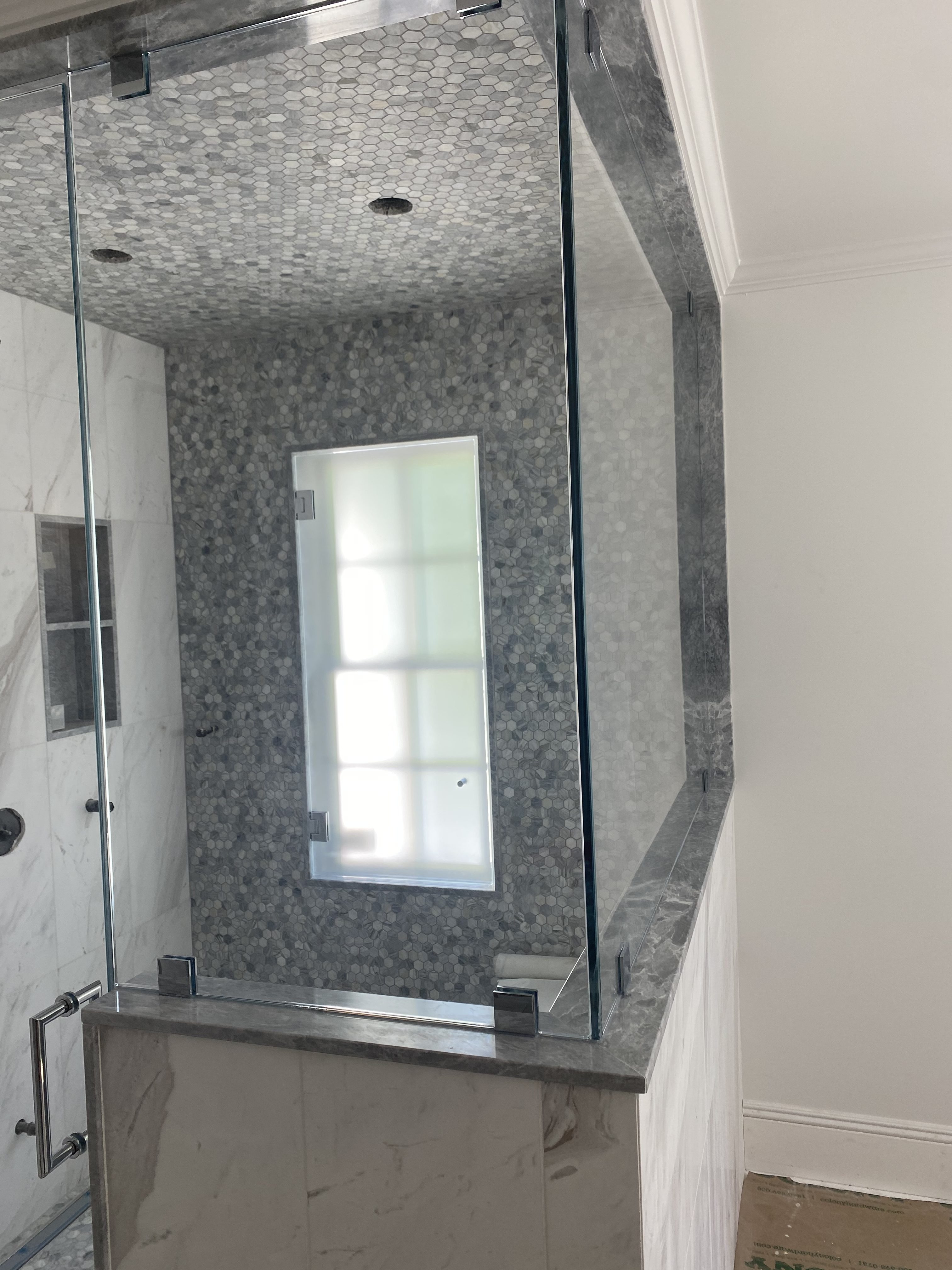 Mila Series, true fully frameless glass shower doors – By Mirage Mirror ...